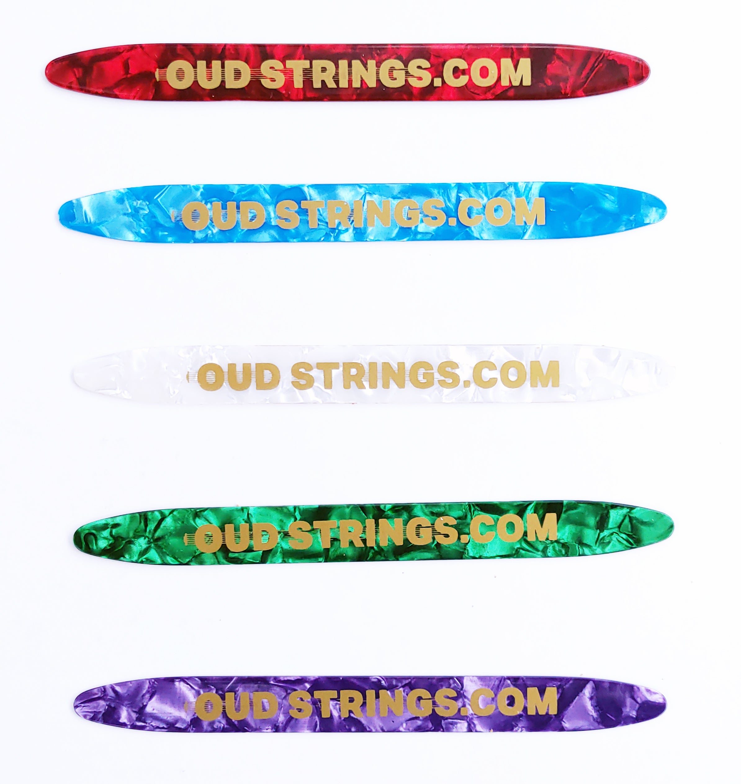 Professional polished celluloid oud pick (risha, mizrab) .96 mm medium ...